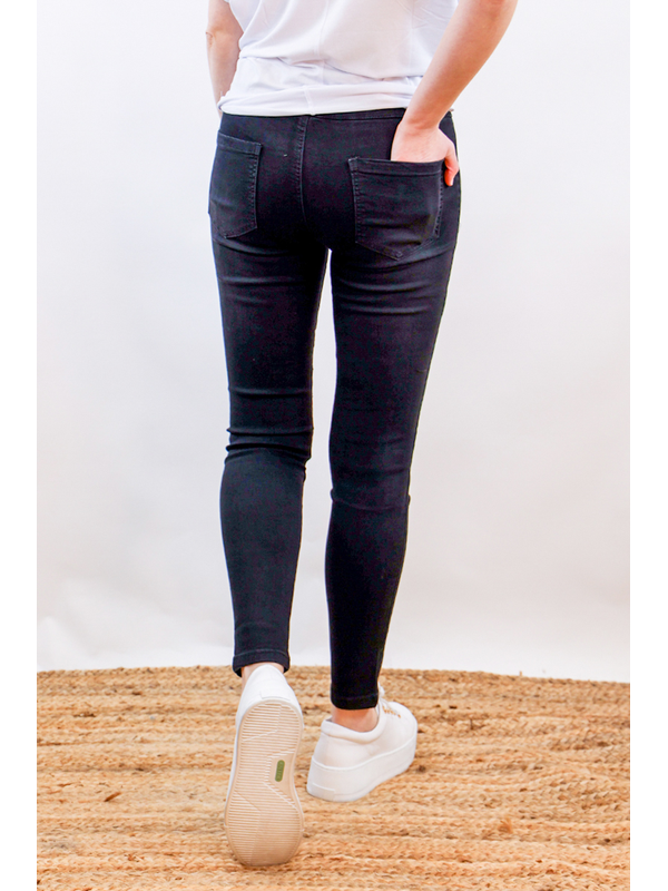 Wakee Slim Leg Pull On Jeans - Preen Clothing