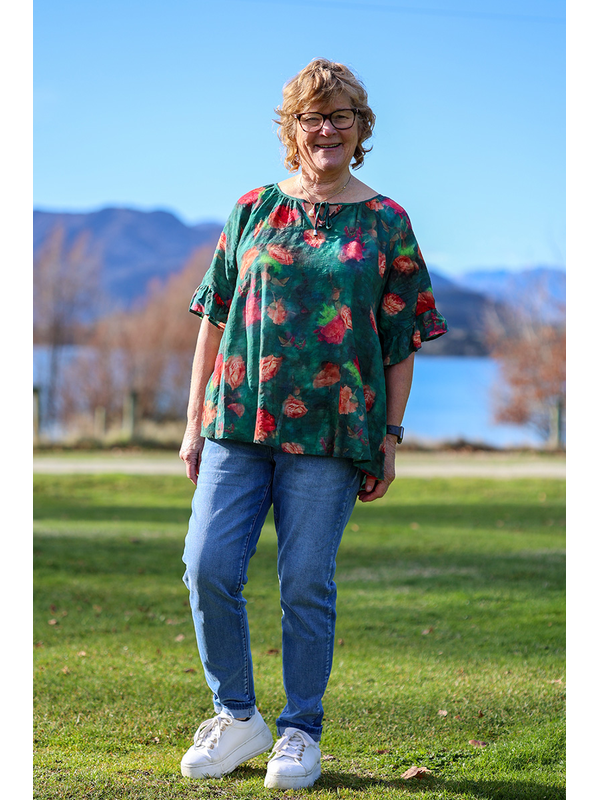 Glam Green Sway Top - Preen Clothing